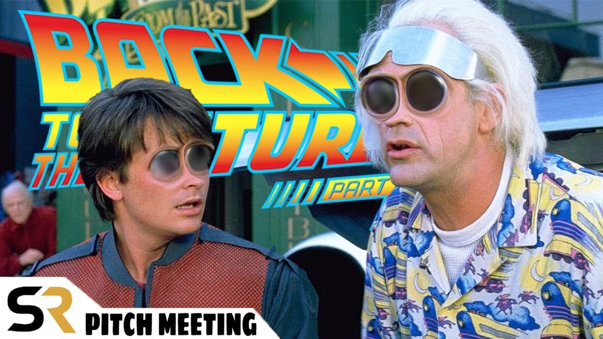 Back to the Future Part II Pitch Meeting | Ryan George Cinematic ...