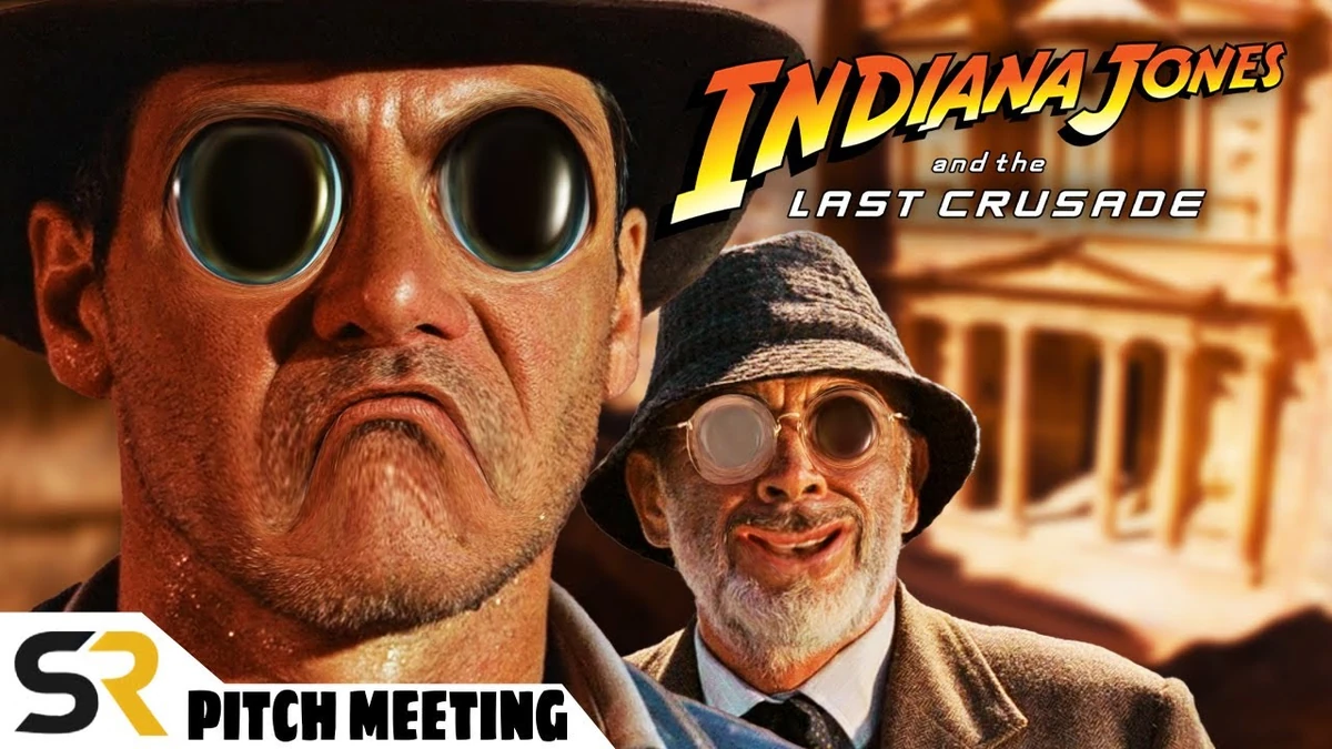 Indiana Jones and the Last Crusade Pitch Meeting | Ryan George ...