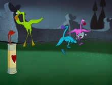 Flamingoes (Alice in Wonderland) | Ryan's Funny Parts Wikia | Fandom