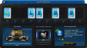 Card Collection System | S4 League Wiki | Fandom