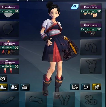 Oriental Girl Set | S4 League Wiki | Fandom