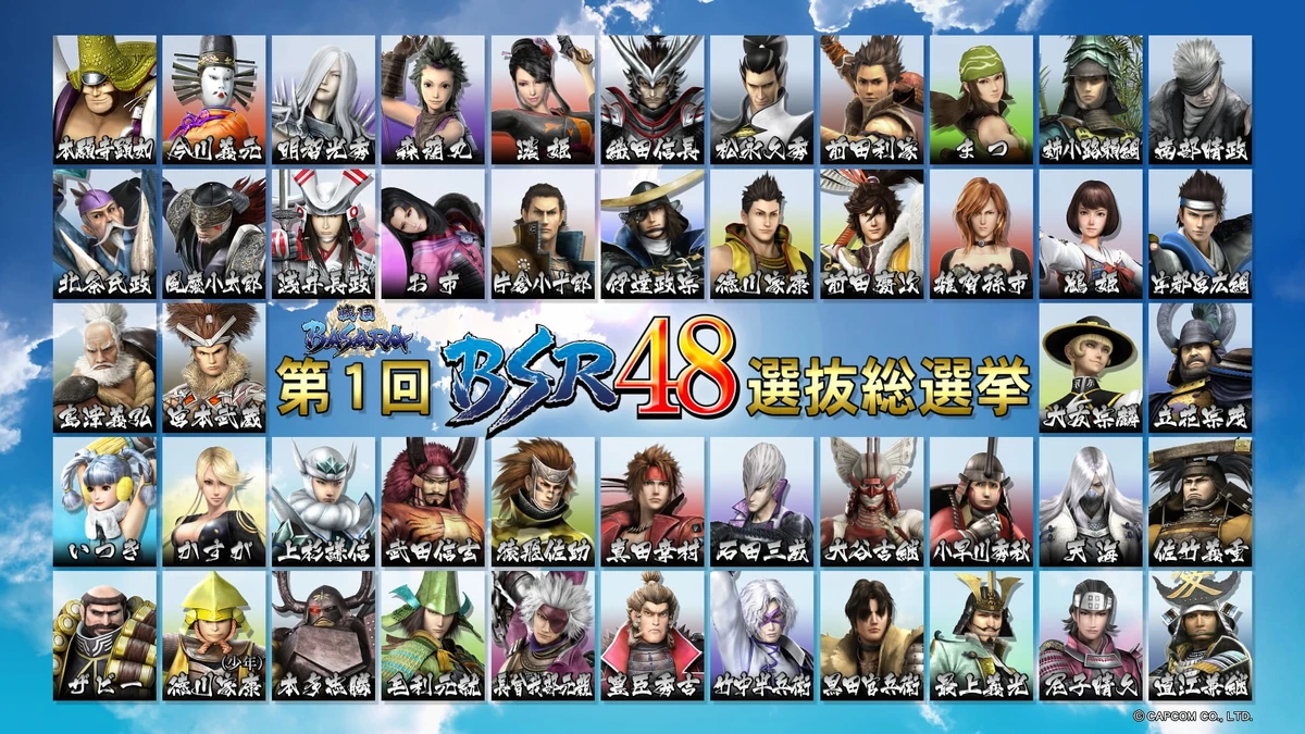 Characters | Sengoku BASARA Wiki | Fandom