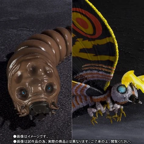 Mothra Larva 1992 Special Color Ver. | S.H monsterarts Wiki | Fandom