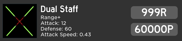 Dual Staff | Saber Showdown Wiki | Fandom