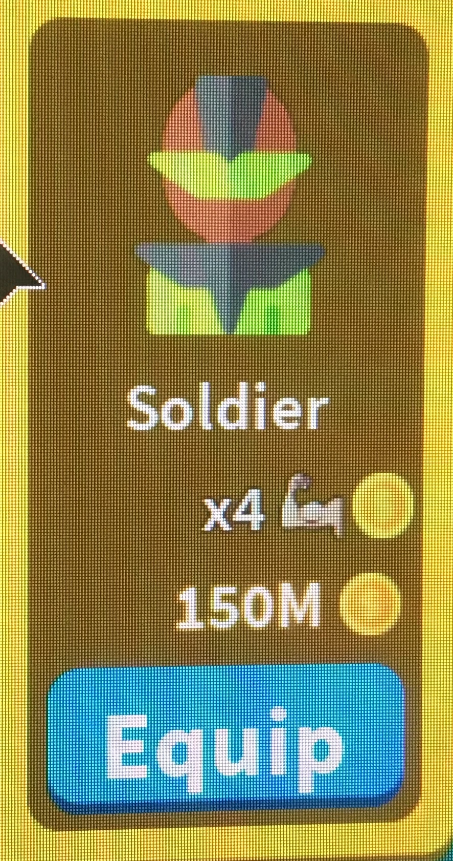 Soldier | Saber Simulator Official Wiki | Fandom