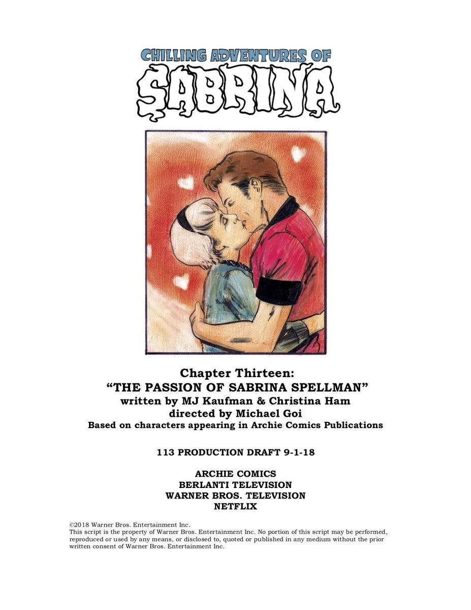 Kapitel Dreizehn: Die Passion der Sabrina Spellman | Chilling ...