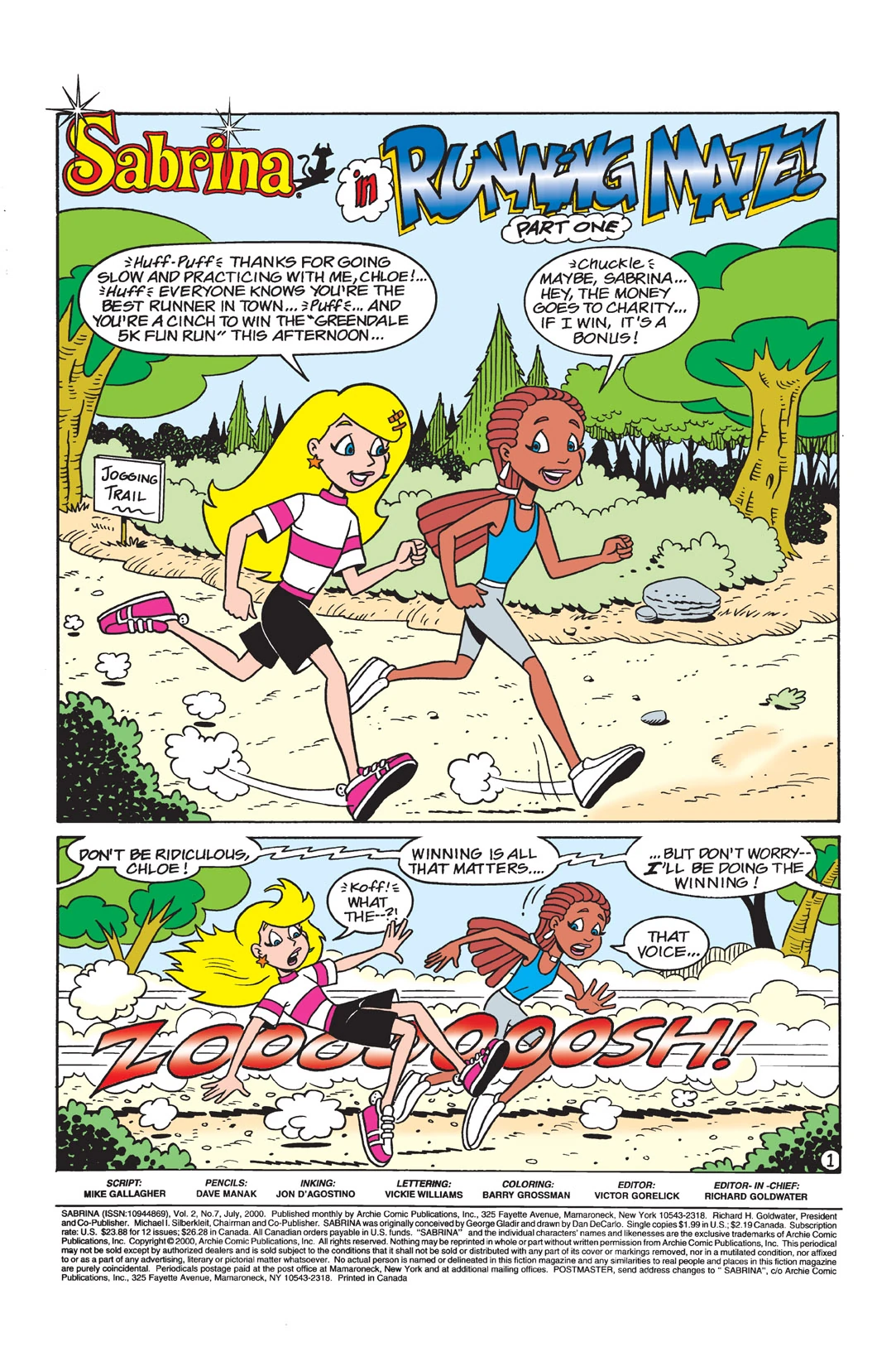 Sabrina the Animated Series comics/Issue 7 | Sabrina: The Animated ...
