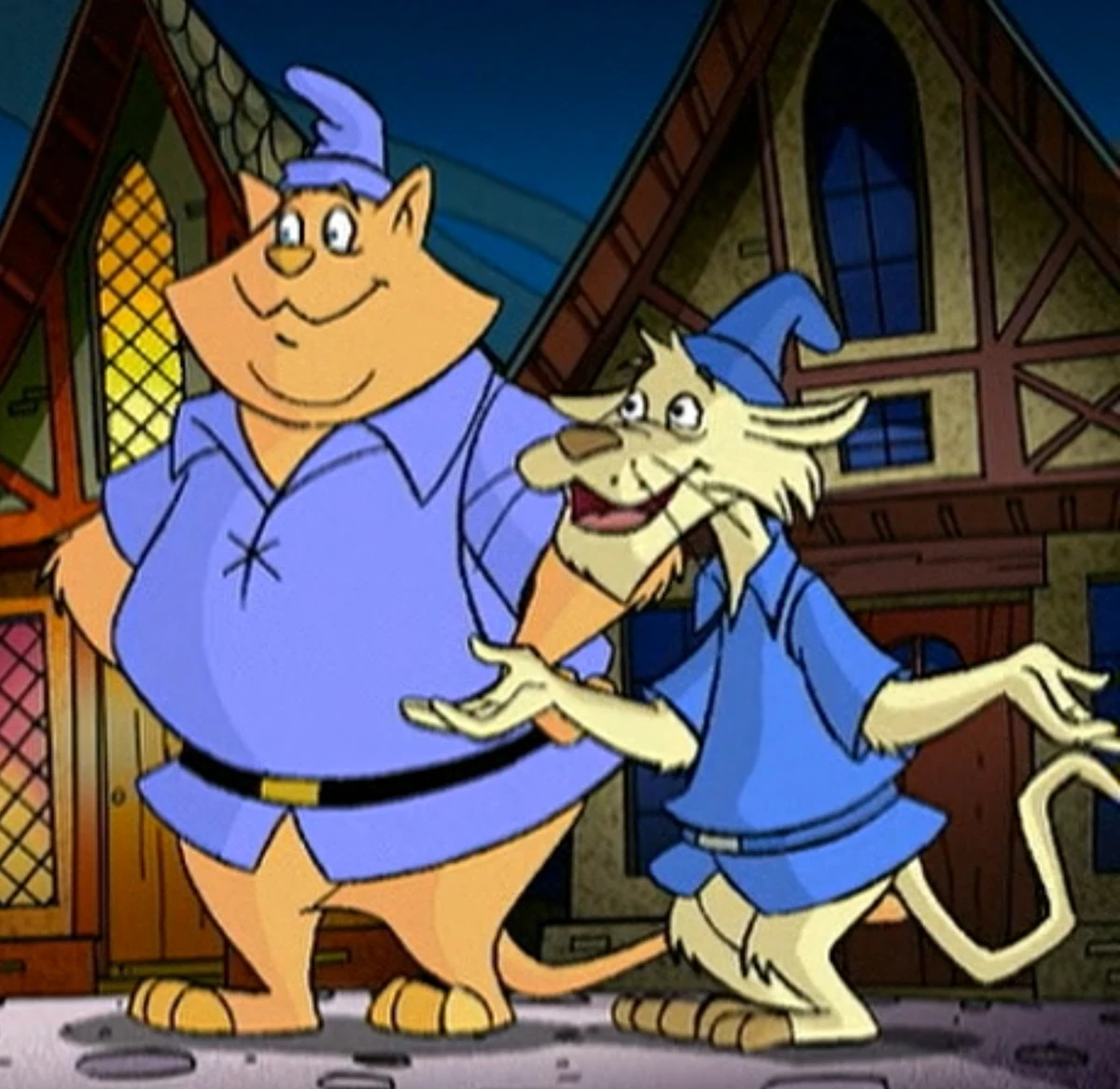 Spike and Flat-Ears | Sabrina: The Animated Series Wiki | Fandom