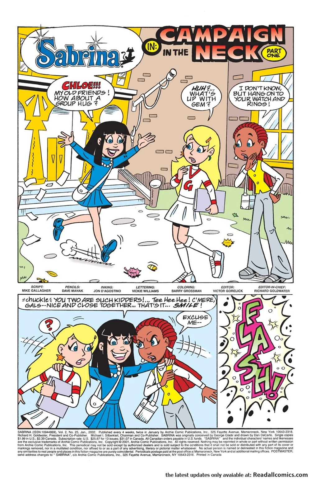 Sabrina the Animated Series comics/Issue 25 | Sabrina: The Animated ...