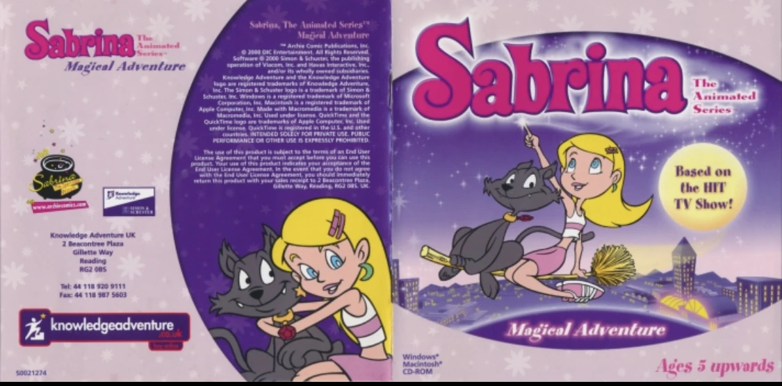 Sabrina, The Animated Series: Magical Adventure | Sabrina: The Animated ...