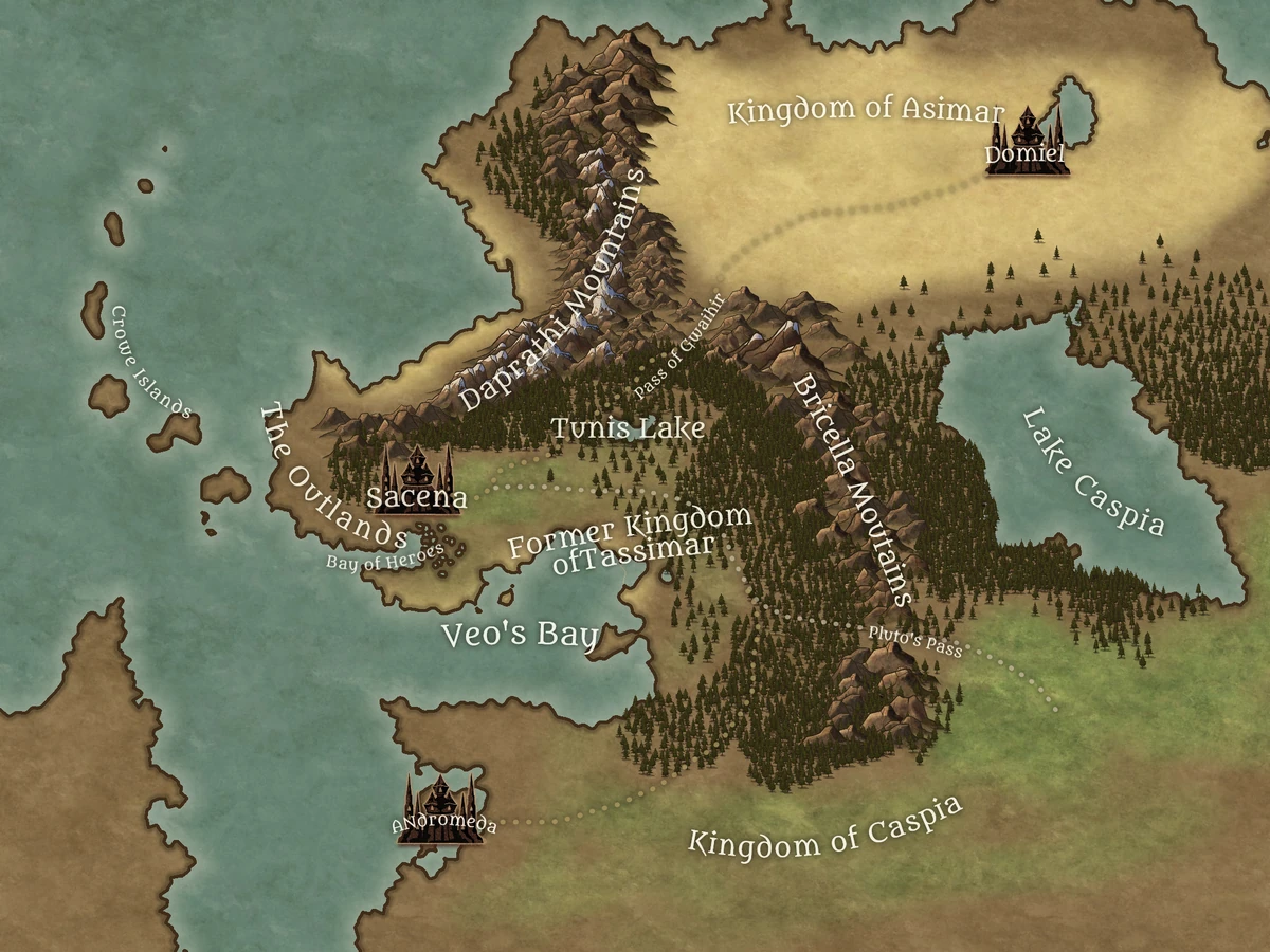 Regional Map | Sacena Wiki | Fandom
