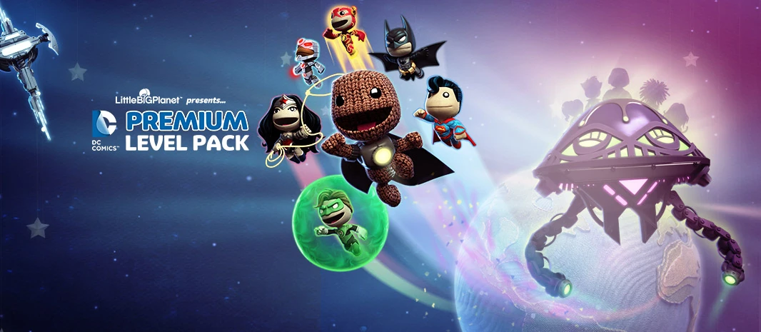DC Comics Premium Level Pack | LittleBigPlanet: Quantum of Three Worlds ...