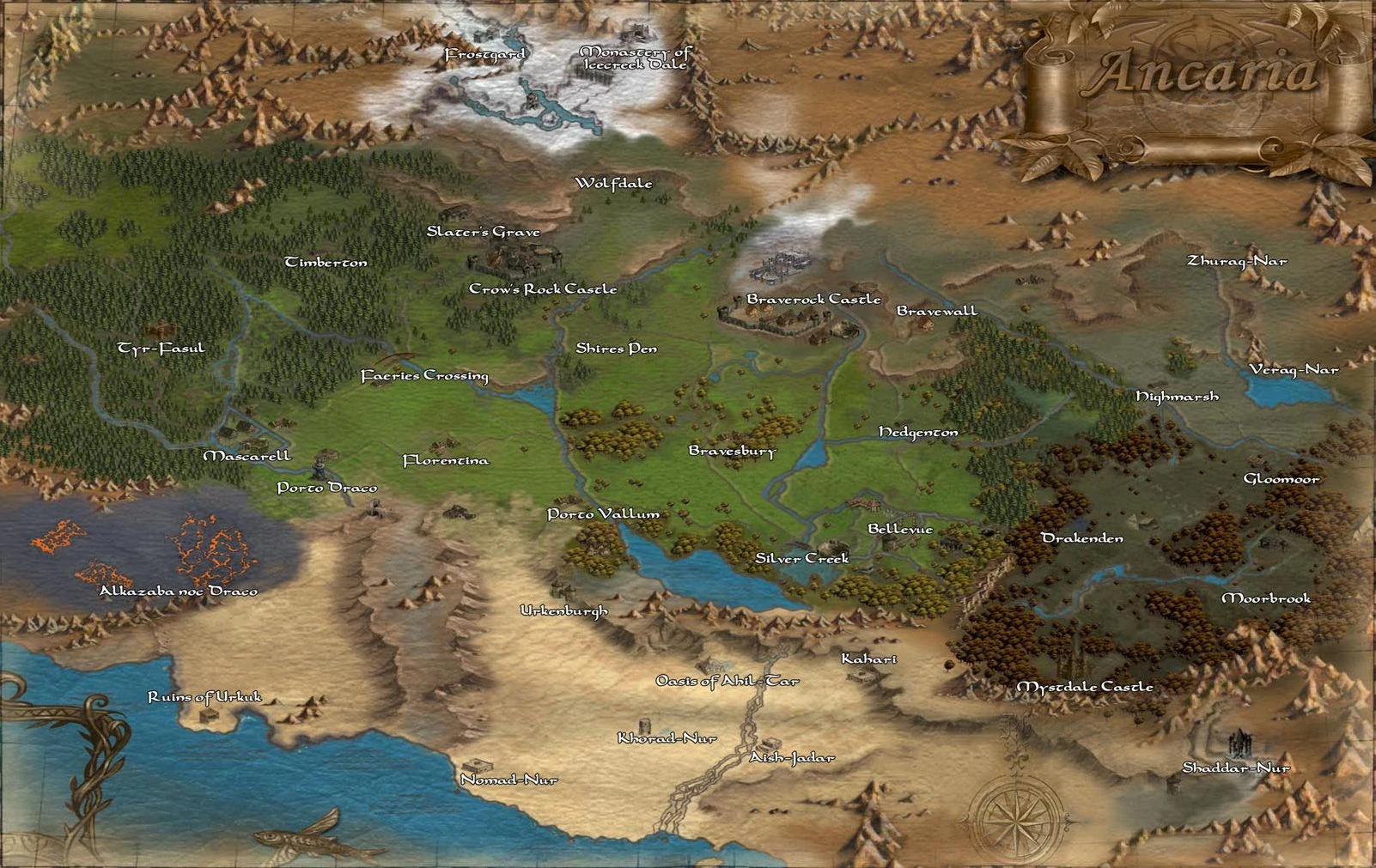 Continent | Sacred Wiki | Fandom