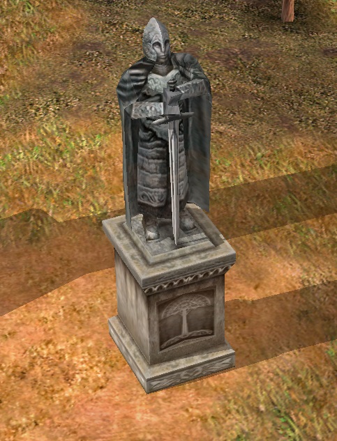 Heroic Statue Gondor Shadow And Flame Mod Wiki Fandom