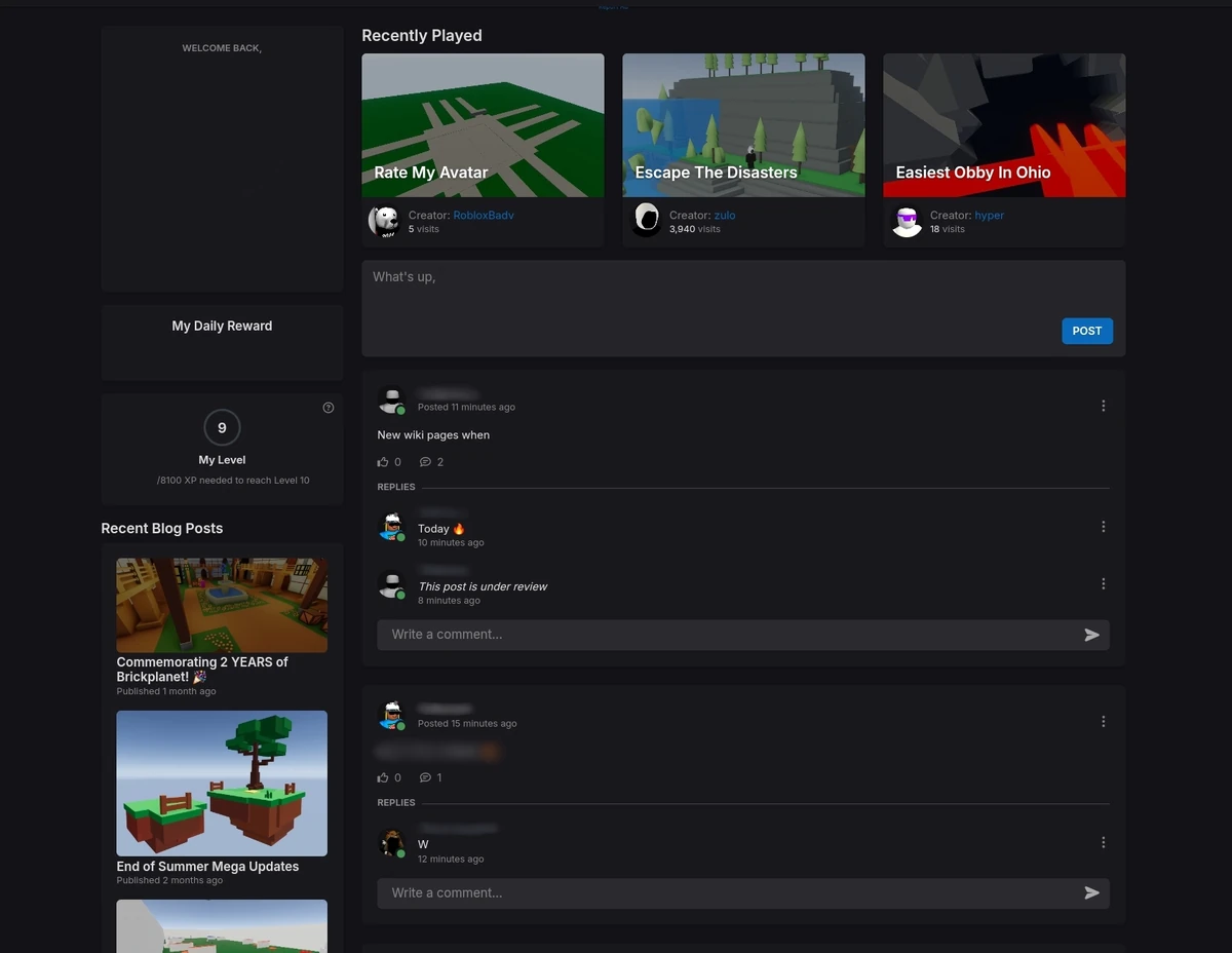 Home Page | BrickPlanet Wiki | Fandom