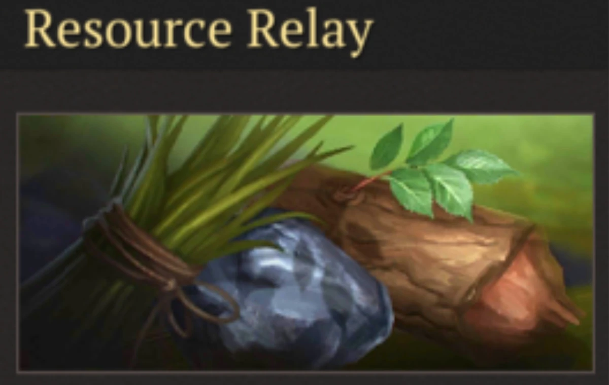 Resource Relay | Saga Of Survival Wiki | Fandom