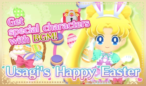 Usagi's Happy Easter | Sailor Moon Drops Wiki | Fandom