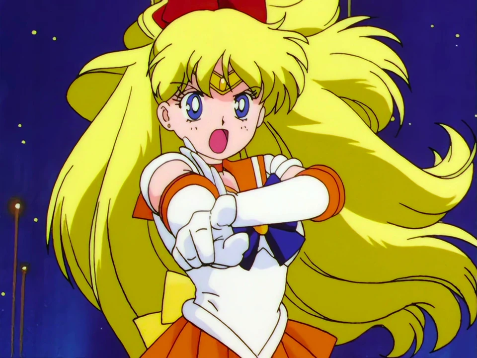 Venus Crescent Beam Smash | Sailor Moon Dub Wiki | Fandom