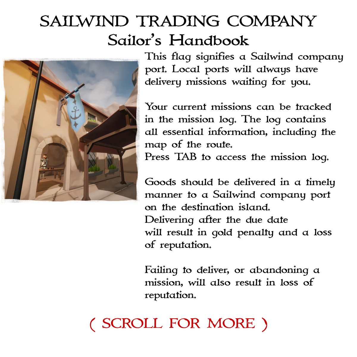 In-Game Tutorial | Sailwind Wiki | Fandom