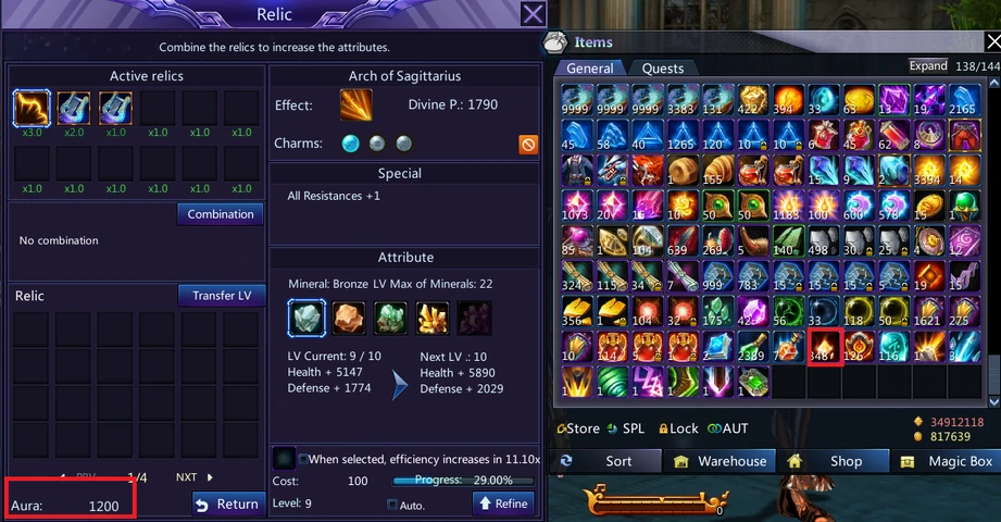 Relics | Saint Seiya Reborn Wiki | Fandom