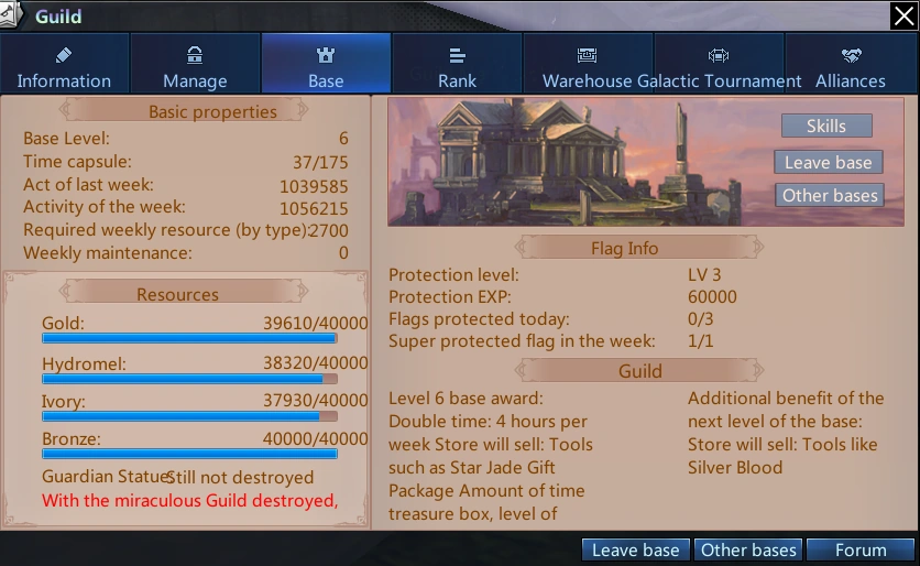 Guild Resources | Saint Seiya Reborn Wiki | Fandom