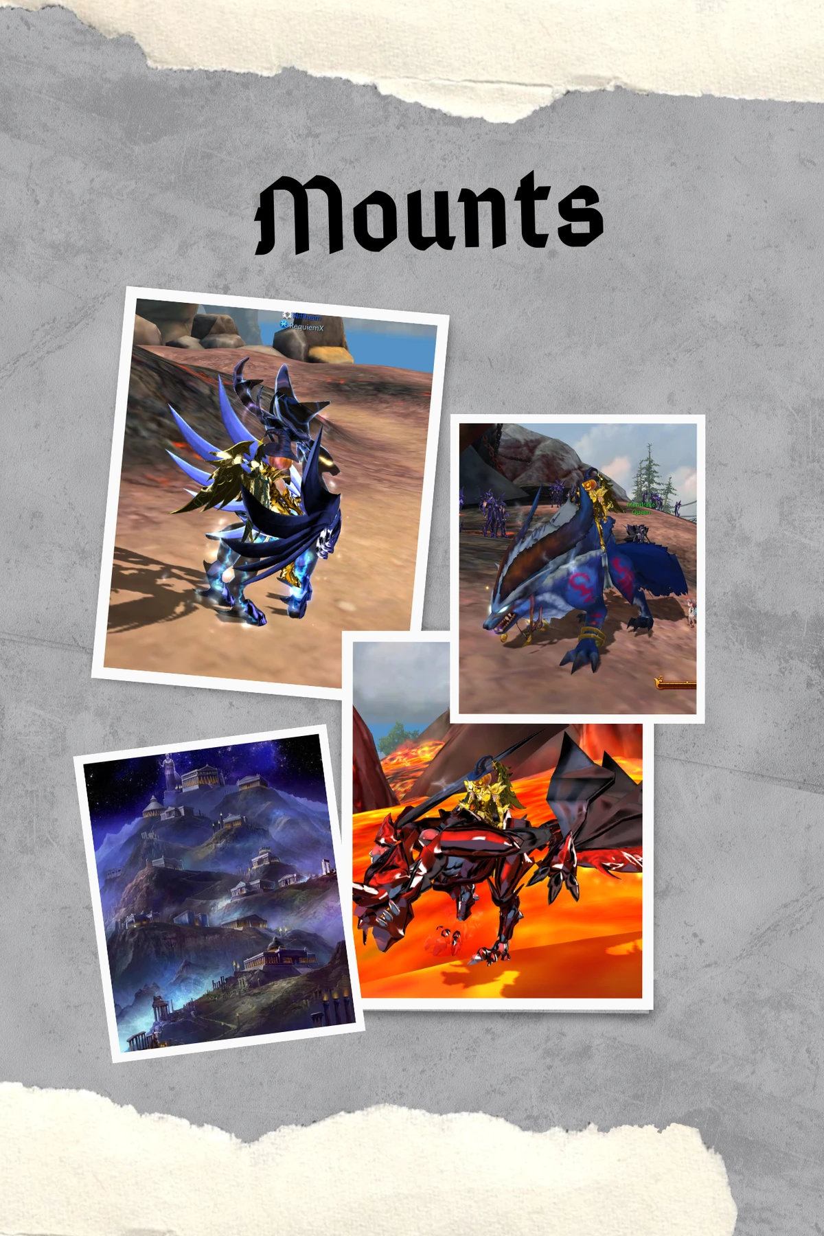 Mounts | Saint Seiya Reborn Wiki | Fandom