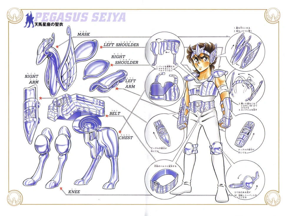 Armures | Wiki Saint Seiya | Fandom