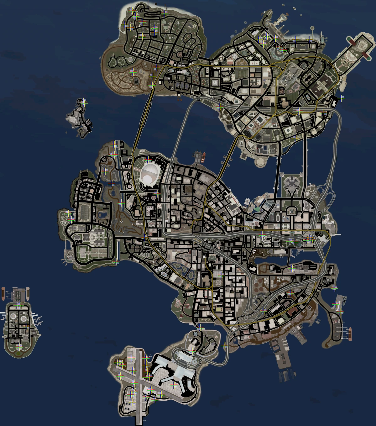 Saints Row 3 Map With Everything