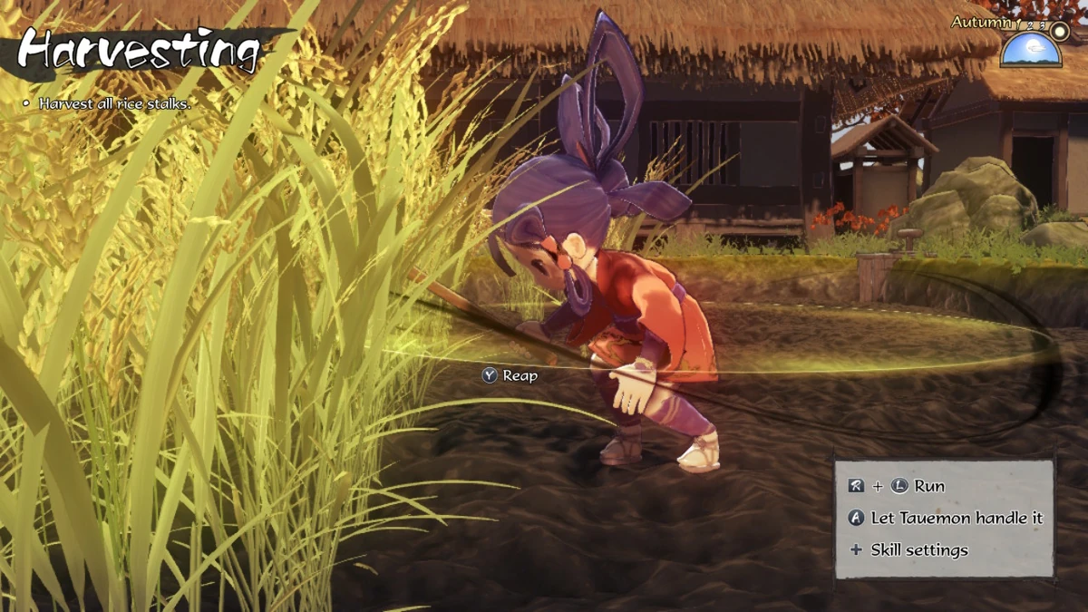 Harvesting | Sakuna: Of Rice and Ruin Wiki | Fandom