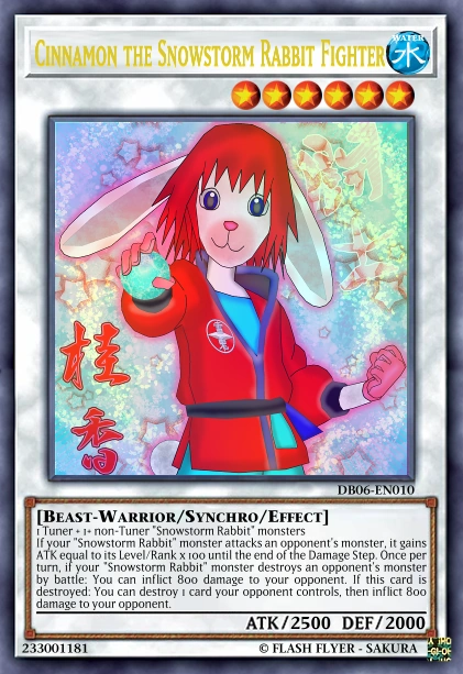 Cinnamon the Snowstorm Rabbit Fighter | Sakurapedia Wiki | Fandom