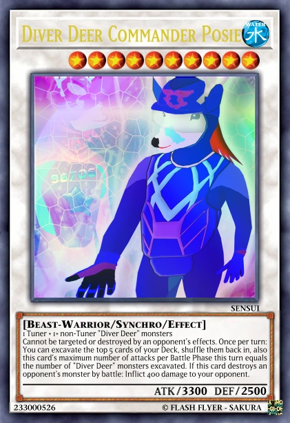 Diver Deer Commander Posie | Sakurapedia Wiki | Fandom