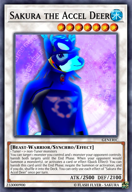 Sakura the Accel Deer | Sakurapedia Wiki | Fandom