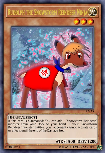 Rudolph the Snowstorm Reindeer Ninja | Sakurapedia Wiki | Fandom