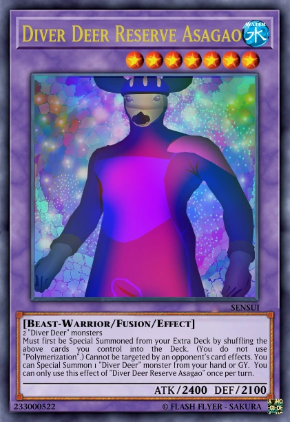 Diver Deer Reserve Asagao | Sakurapedia Wiki | Fandom