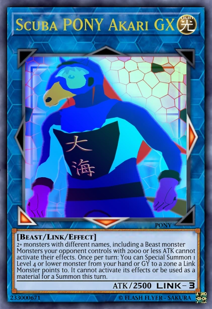 Scuba PONY Akari GX | Sakurapedia Wiki | Fandom