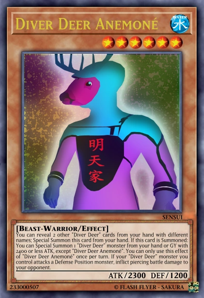 Diver Deer Anemoné | Sakurapedia Wiki | Fandom