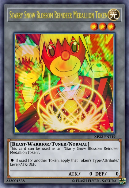 Starry Snow Blossom Reindeer Medallion Token | Sakurapedia Wiki | Fandom