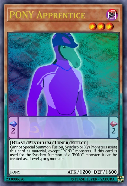 PONY Apprentice | Sakurapedia Wiki | Fandom