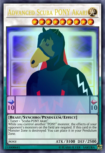 Advanced Scuba PONY Akari | Sakurapedia Wiki | Fandom