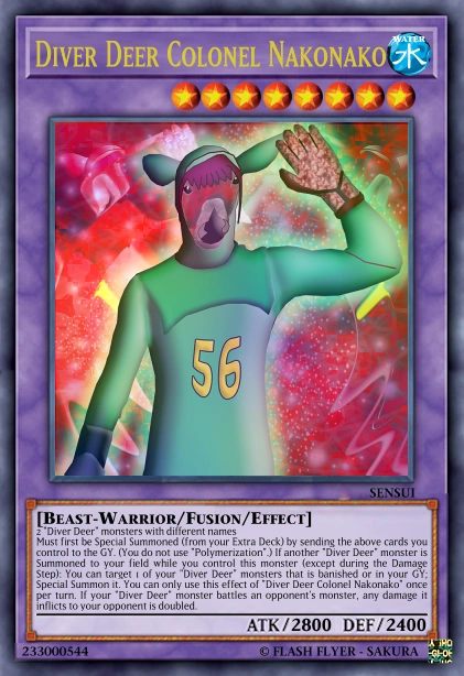 Diver Deer Colonel Nakonako | Sakurapedia Wiki | Fandom