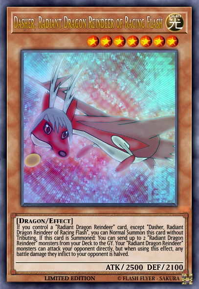 Dasher, Radiant Dragon Reindeer of Racing Flash | Sakurapedia Wiki | Fandom