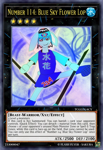 Number 114: Blue Sky Flower Lop | Sakurapedia Wiki | Fandom