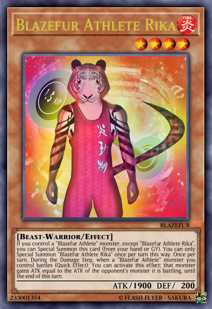 Blazefur Athlete Rika | Sakurapedia Wiki | Fandom