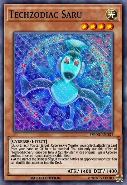 Techzodiac Saru | Sakurapedia Wiki | Fandom