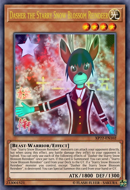 Dasher the Starry Snow Blossom Reindeer | Sakurapedia Wiki | Fandom