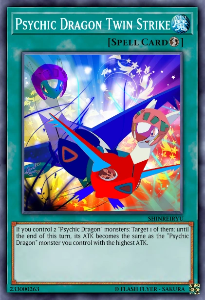 Psychic Dragon Twin Strike | Sakurapedia Wiki | Fandom