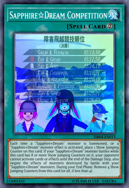 Sapphire☆Dream Competition | Sakurapedia Wiki | Fandom