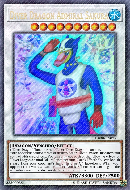 Diver Dragon Admiral Sakura | Sakurapedia Wiki | Fandom