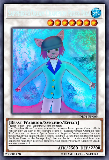 Sapphire☆Dream Champion Rider Rika | Sakurapedia Wiki | Fandom