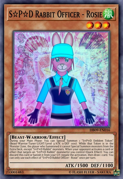 S☆P☆D Rabbit Officer - Rosie | Sakurapedia Wiki | Fandom
